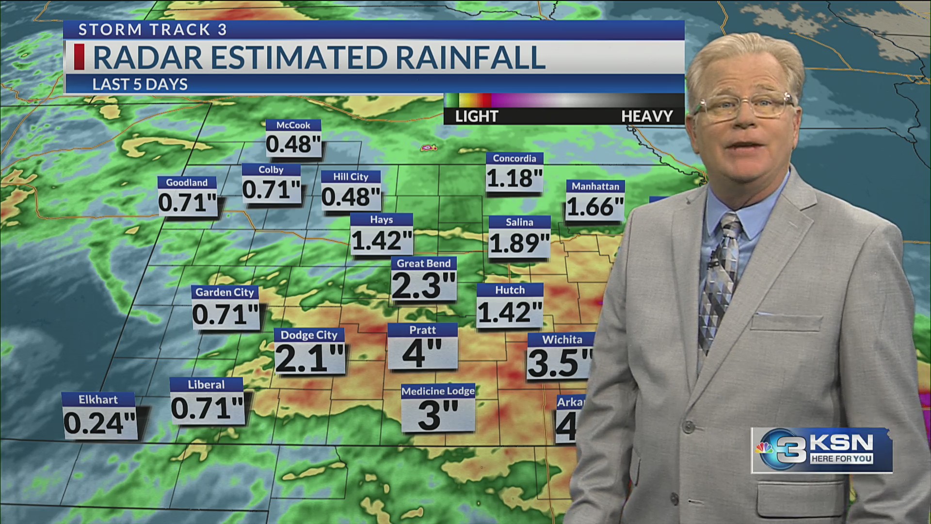 Tuesday Midday Weather