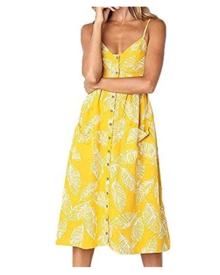 Dresses from Amazon in Beautiful Yellow Hues That You'll Want to Get ...