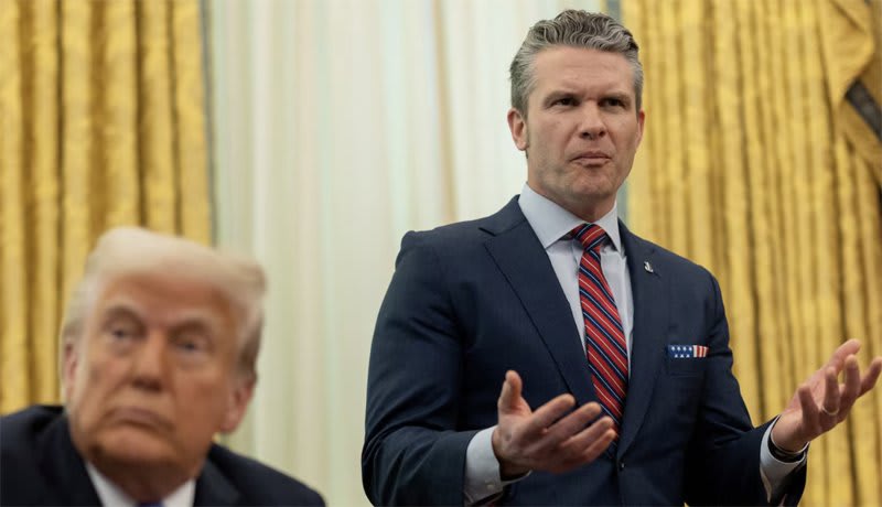 Trump steps in as 'cold war' between top Hegseth aides causes Pentagon ...