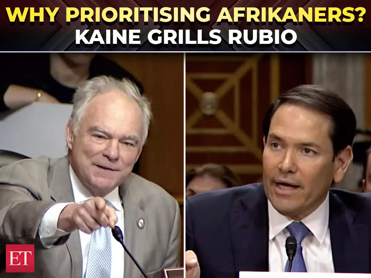 'Why prioritising Afrikaner farmers?': Marco Rubio, Tim Kaine get into heated argument over refugees
