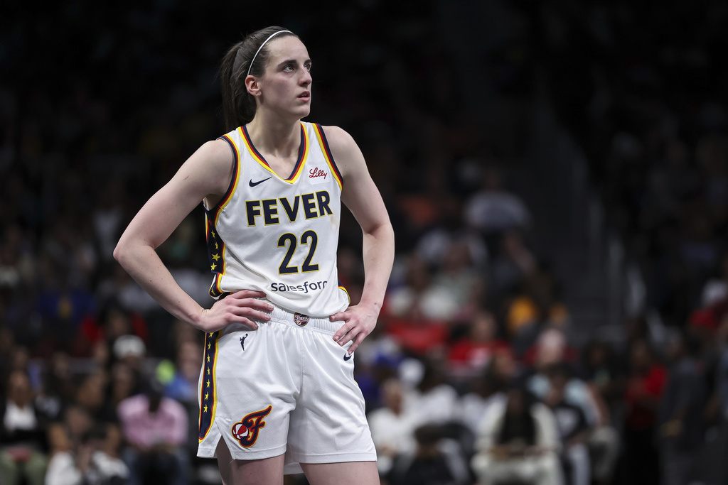 WNBA's Caitlin Clark out at least two weeks with quadriceps strain
