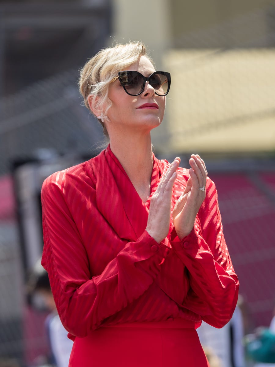 Princess Charlene's Grand Prix Sunglasses Are a Summer Must-Have