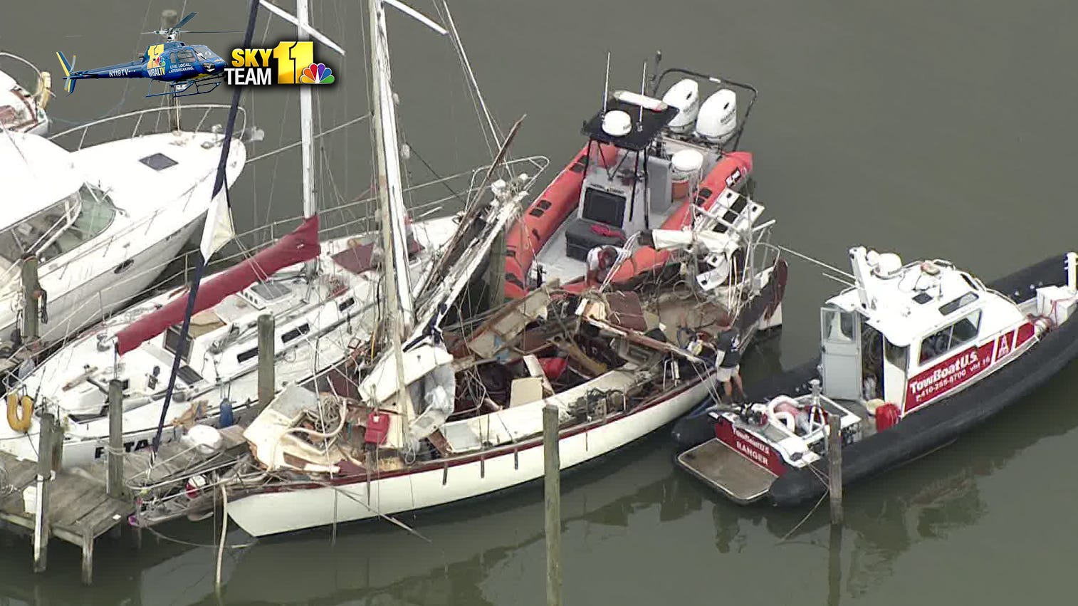 1 injured in Shady Side boat explosion