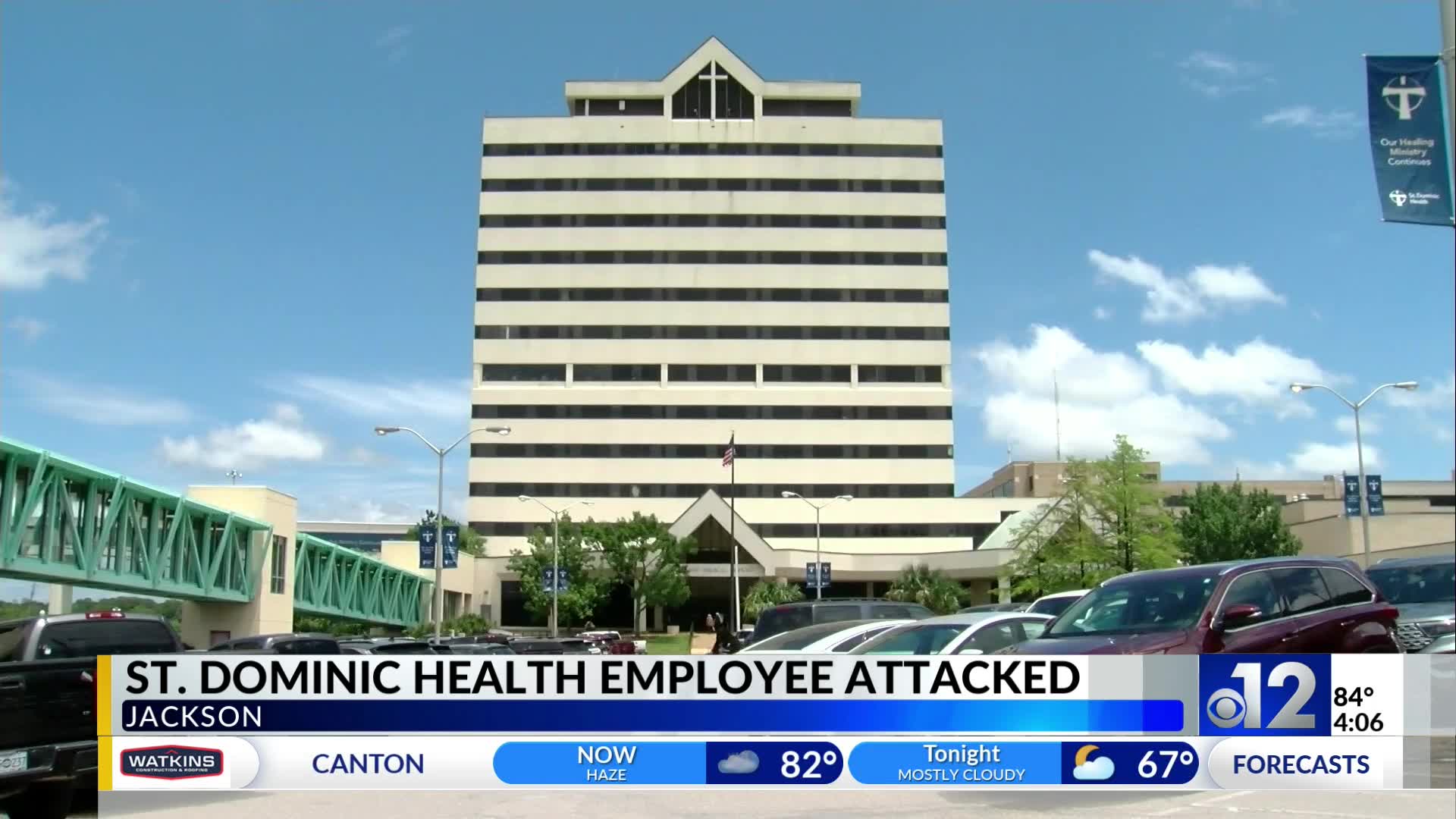 St. Dominic Health employee attacked, suspect in custody