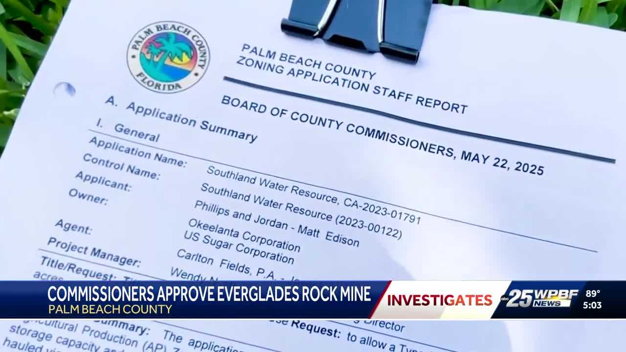 Why Palm Beach County Commissioners approved a controversial Everglades ...