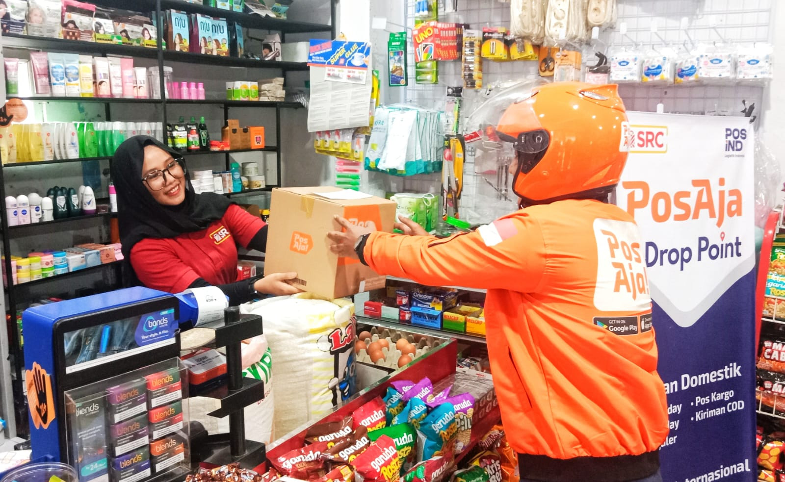 Kolaborasi PosIND dengan SRCIS Hadirkan Layanan PosAja! Drop Point di ...