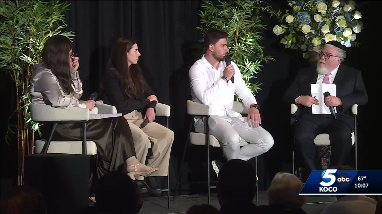 Hostage survivors recount experiences in Gaza at Oklahoma City event