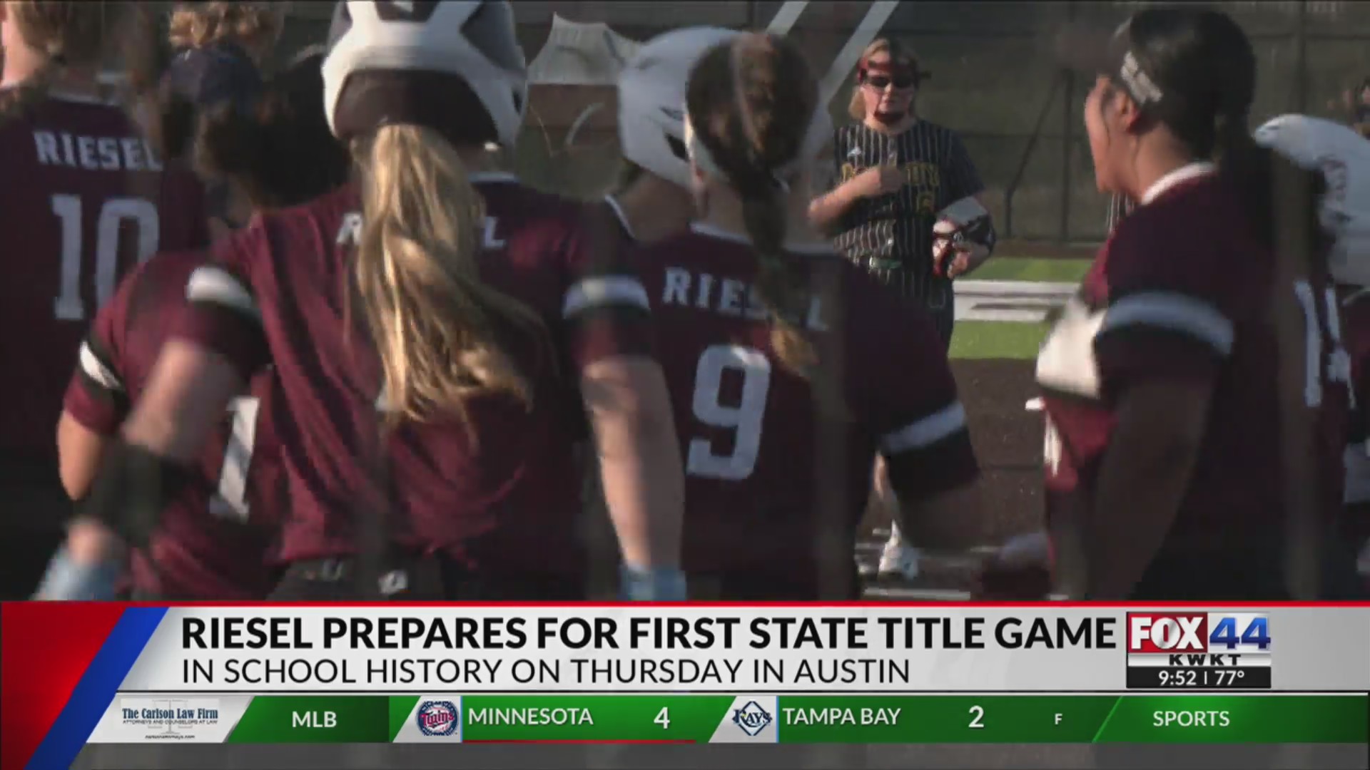 Riesel reveling in pressure of first state championship game in school ...