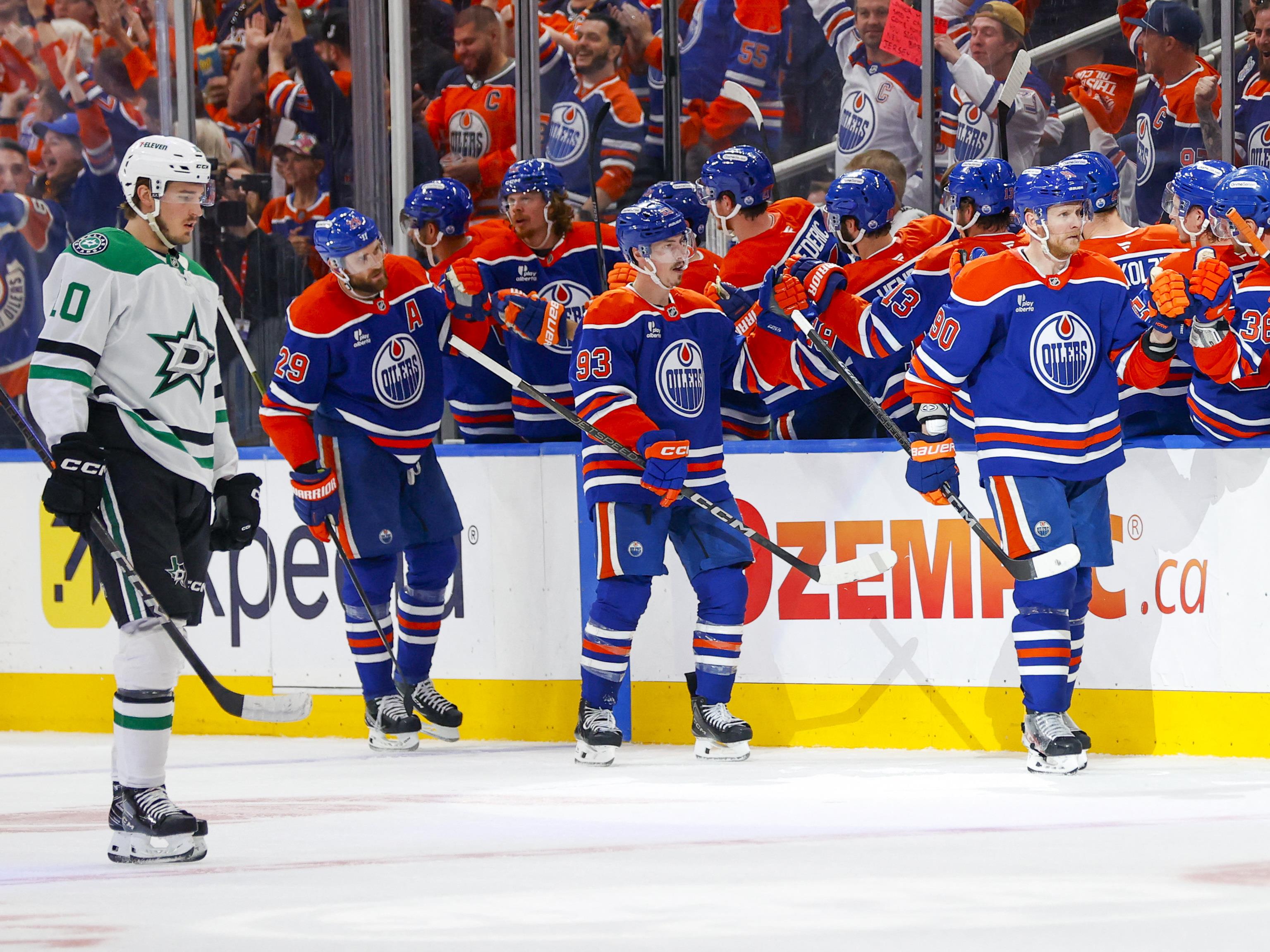 Opportunistes, les Oilers remportent le quatrième match face aux Stars
