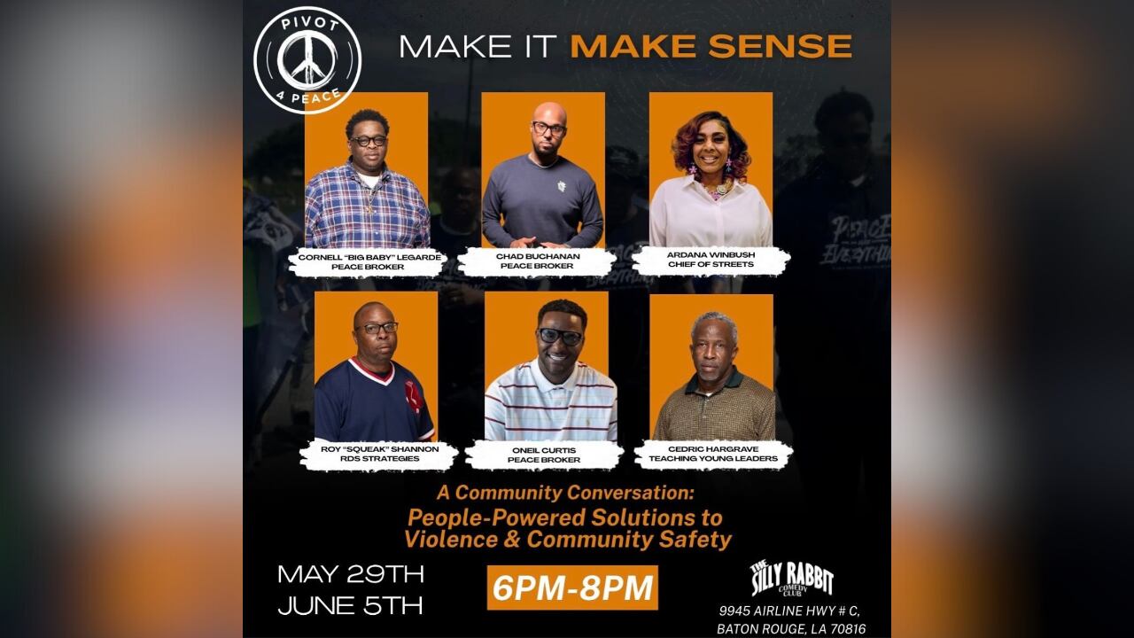 Baton Rouge group draws on shared experiences to help curb youth crime