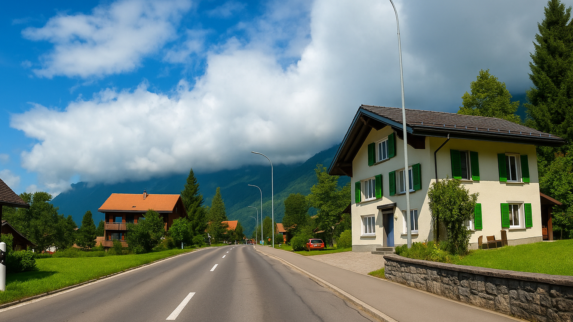 De Brienz a Interlaken, Suíça