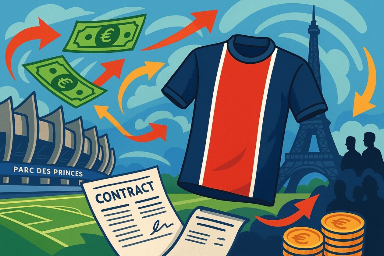 Le PSG annonce la signature de 13 joueurs