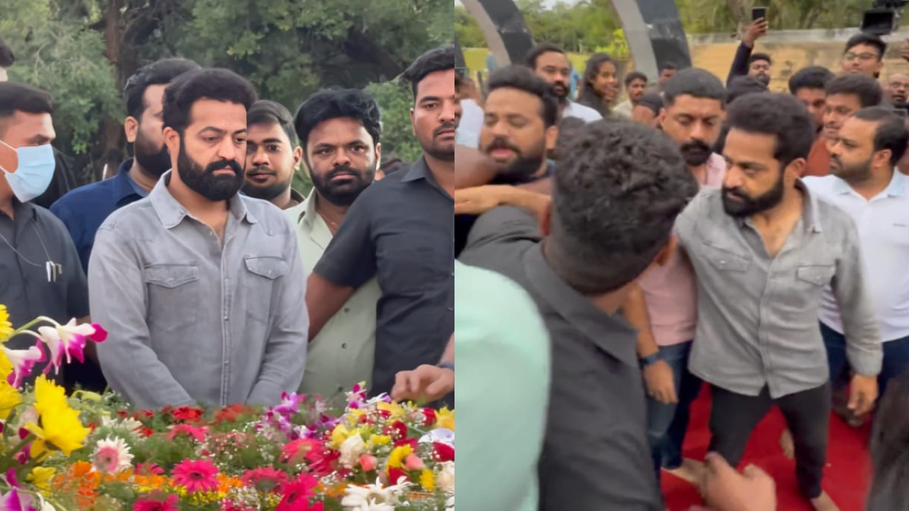 WATCH: Emotional Jr NTR and brother Kalyan Ram pay tribute to ...