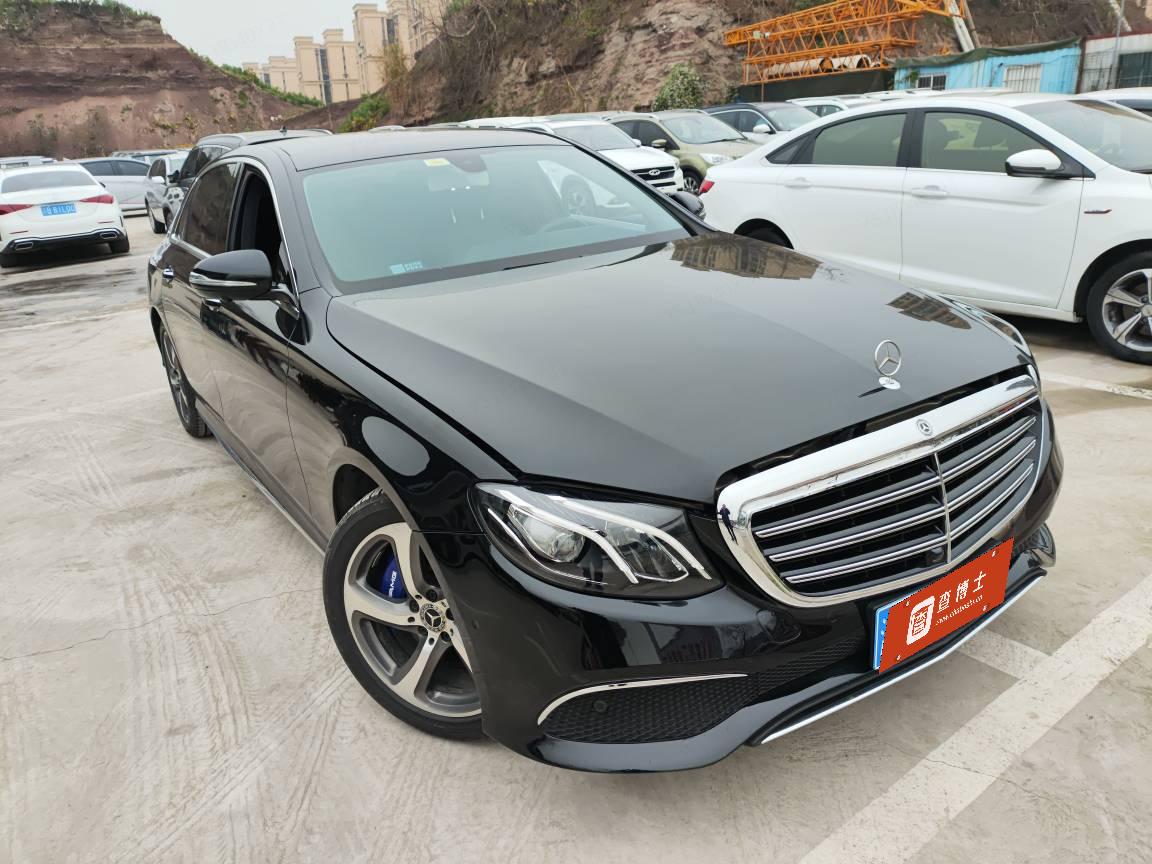 奔驰 奔驰E级 2018款 E 300 L 运动时尚型实拍图