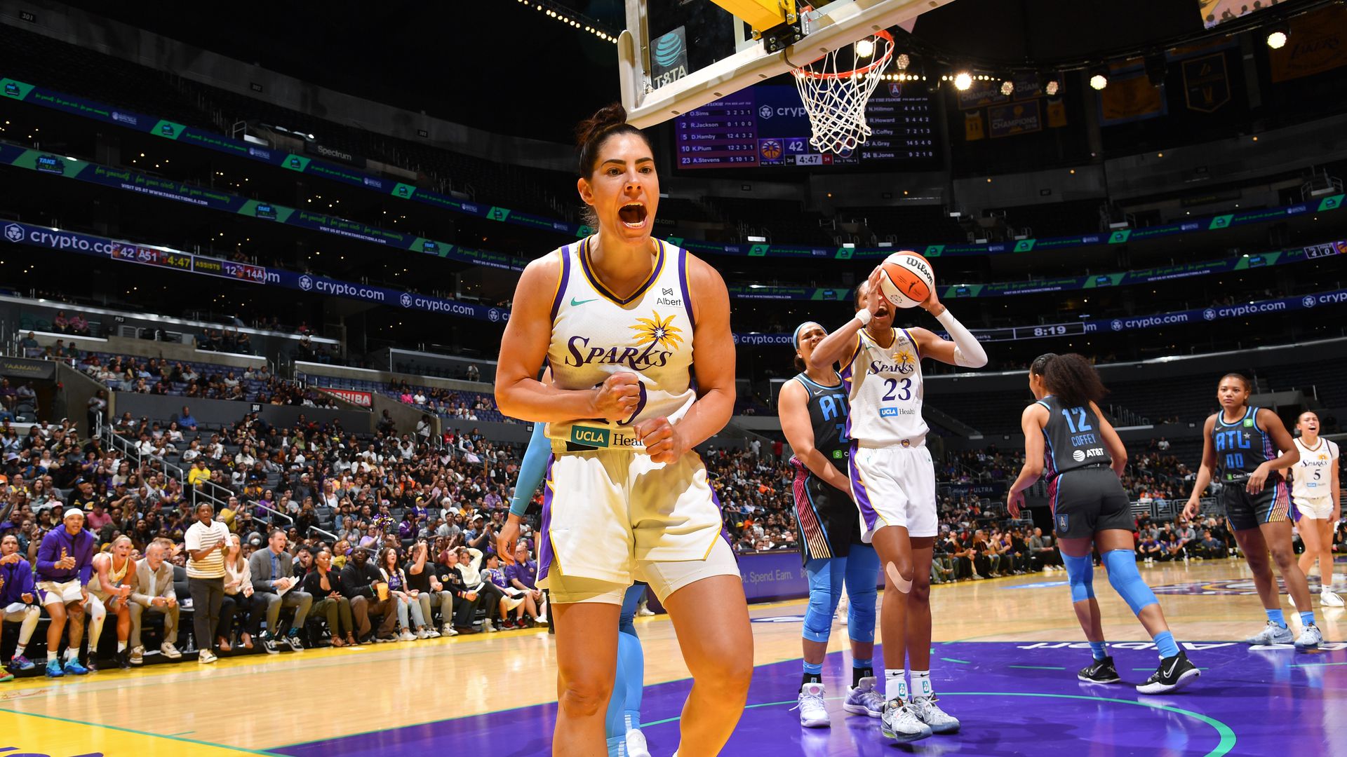 Sparks fourth quarter rally falls short in loss to Dream