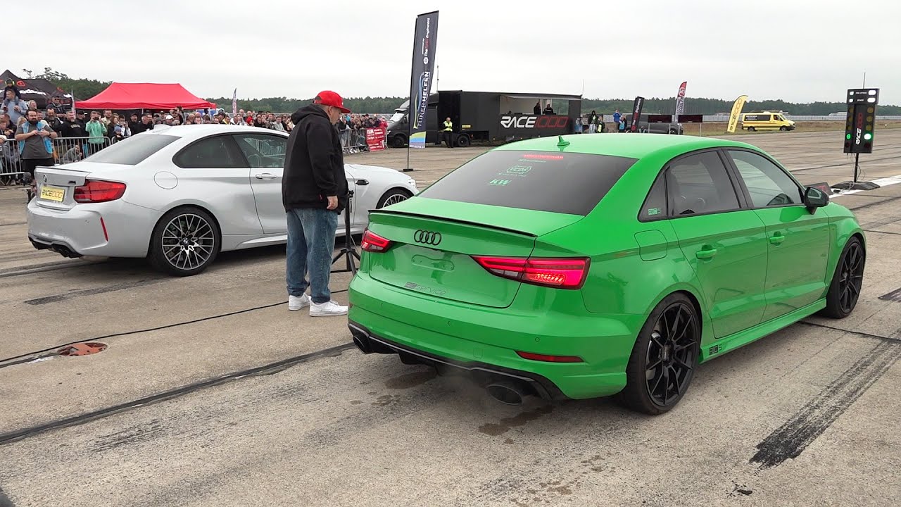 BMW M2 Comp vs Audi RS3 Sedan vs 740HP BMW M3 G80 Aulitzky Tuning ...
