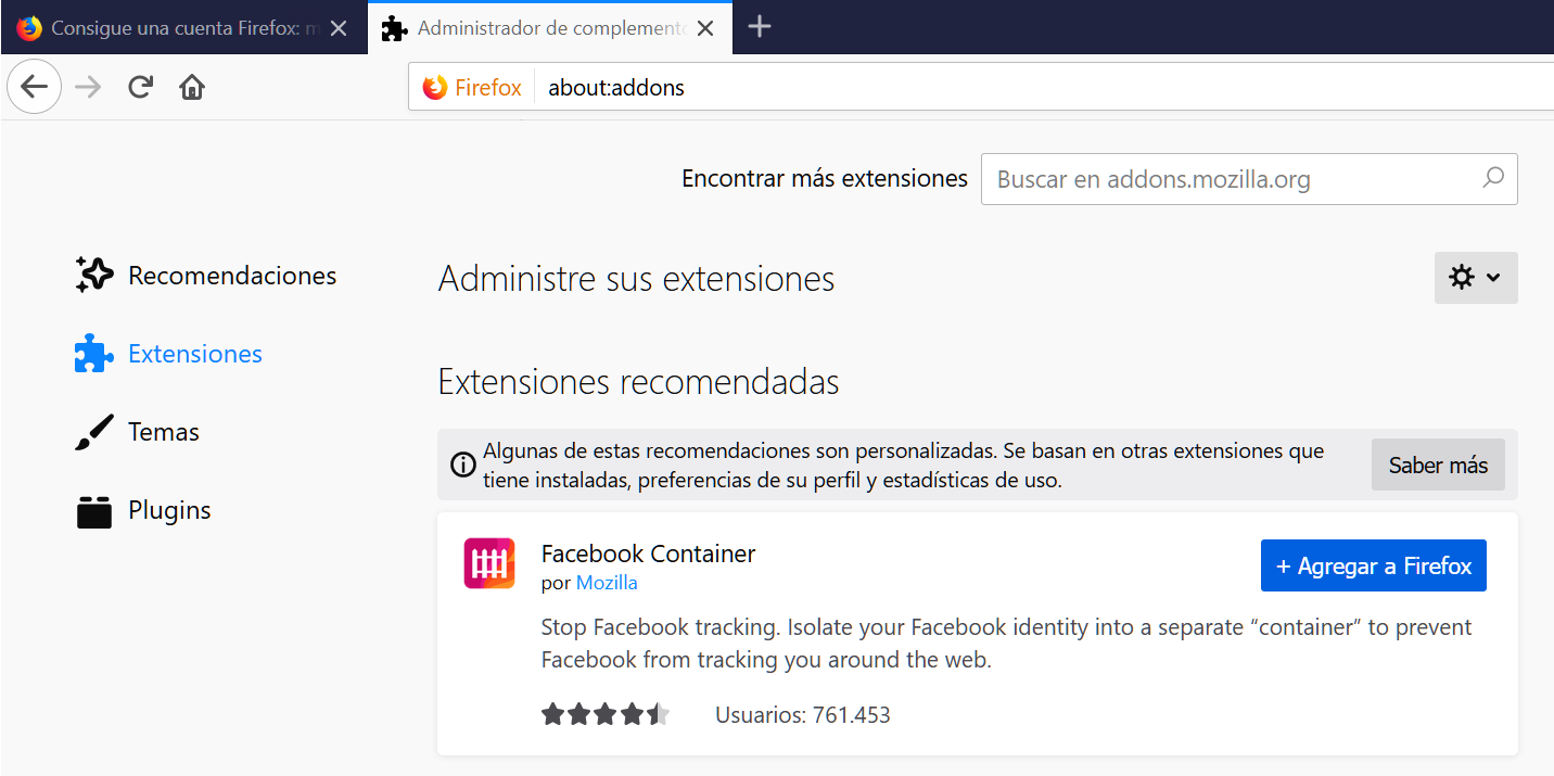 Guía completa para eliminar complementos y extensiones en Firefox
