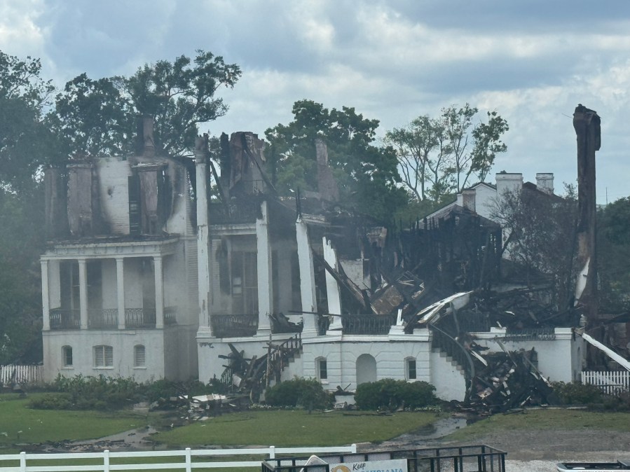 ‘Not for sale’: Nottoway Plantation owners plan to rebuild post-fire