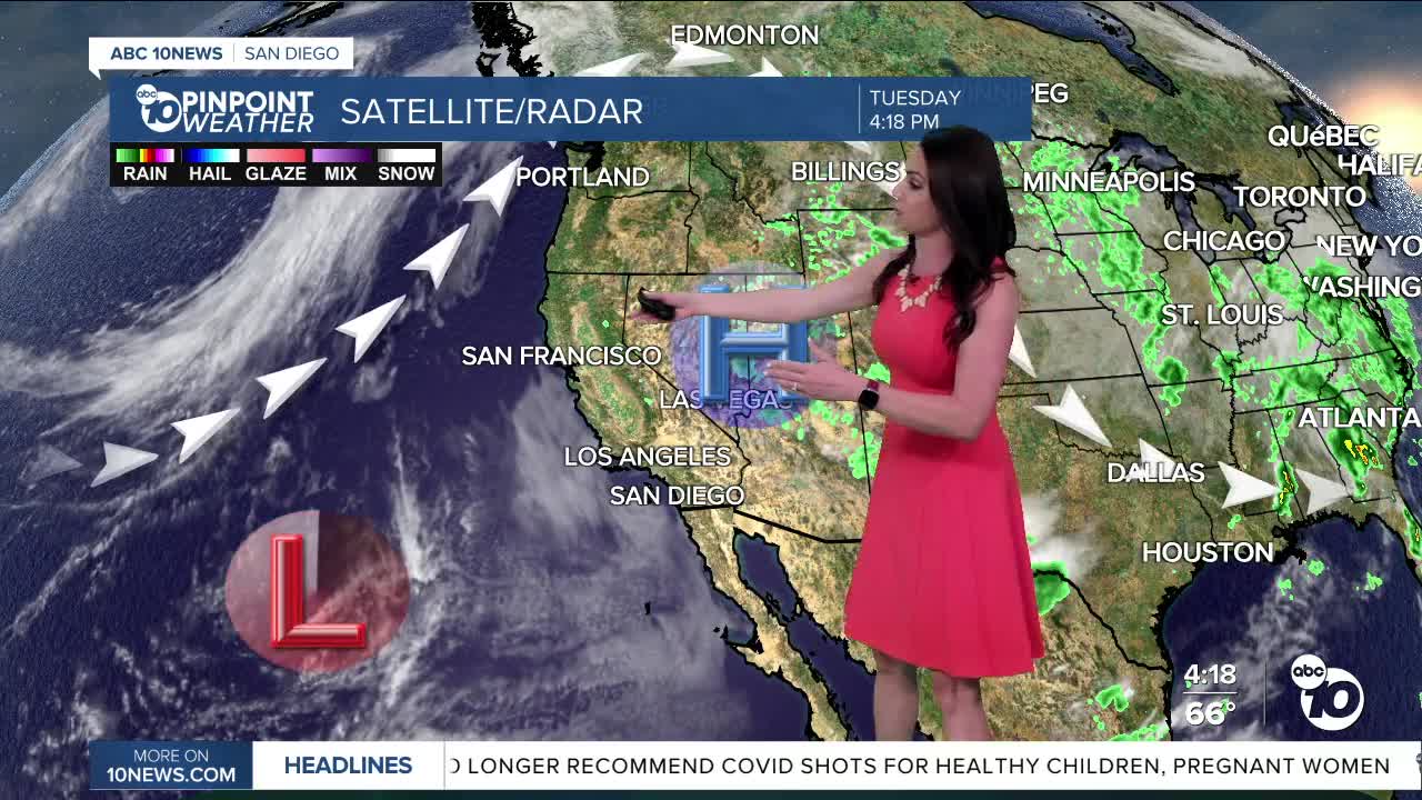 ABC 10News Pinpoint Weather with Meteorologist Megan Parry