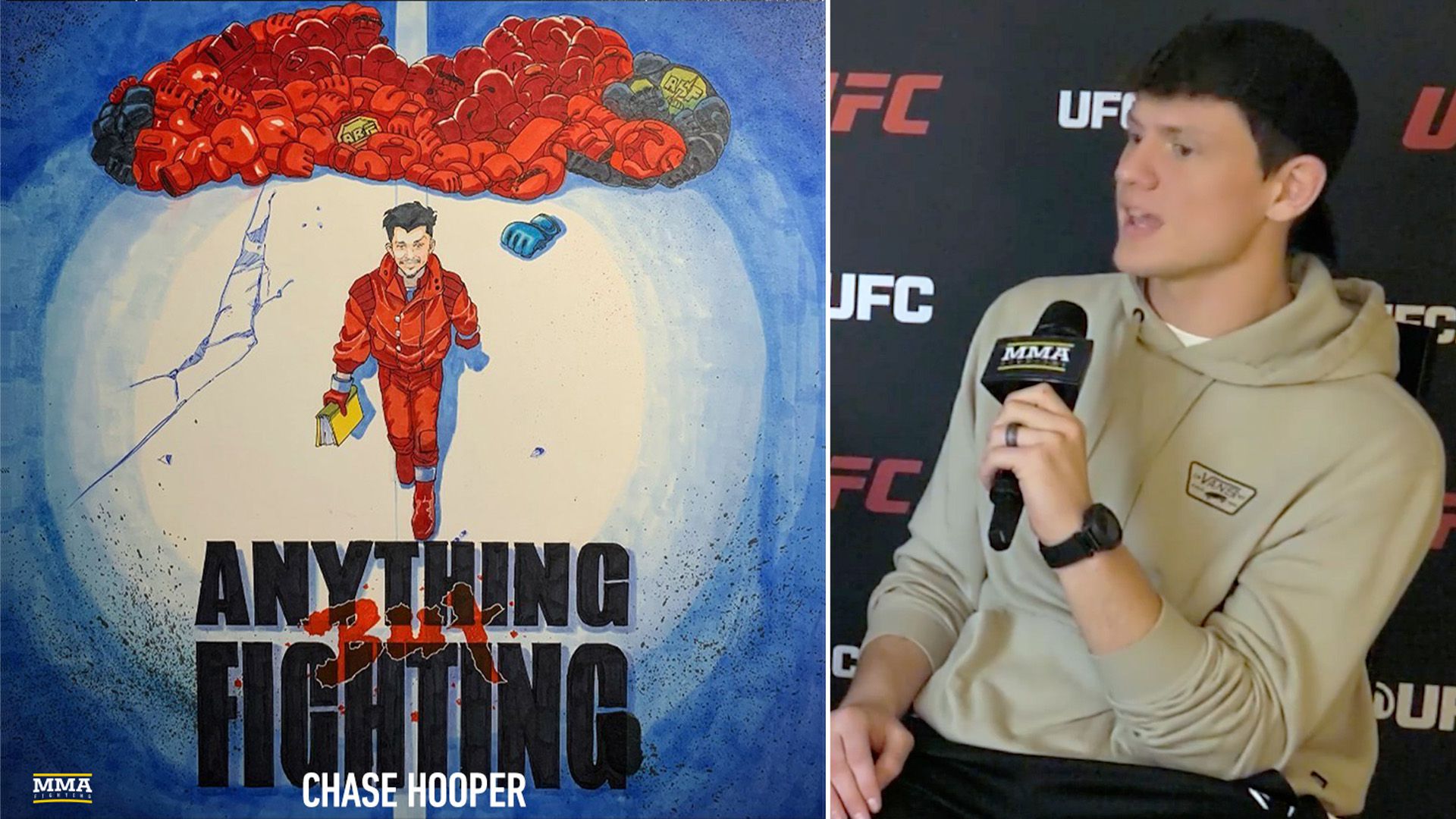 Anything But Fighting: Chase Hooper answers random questions