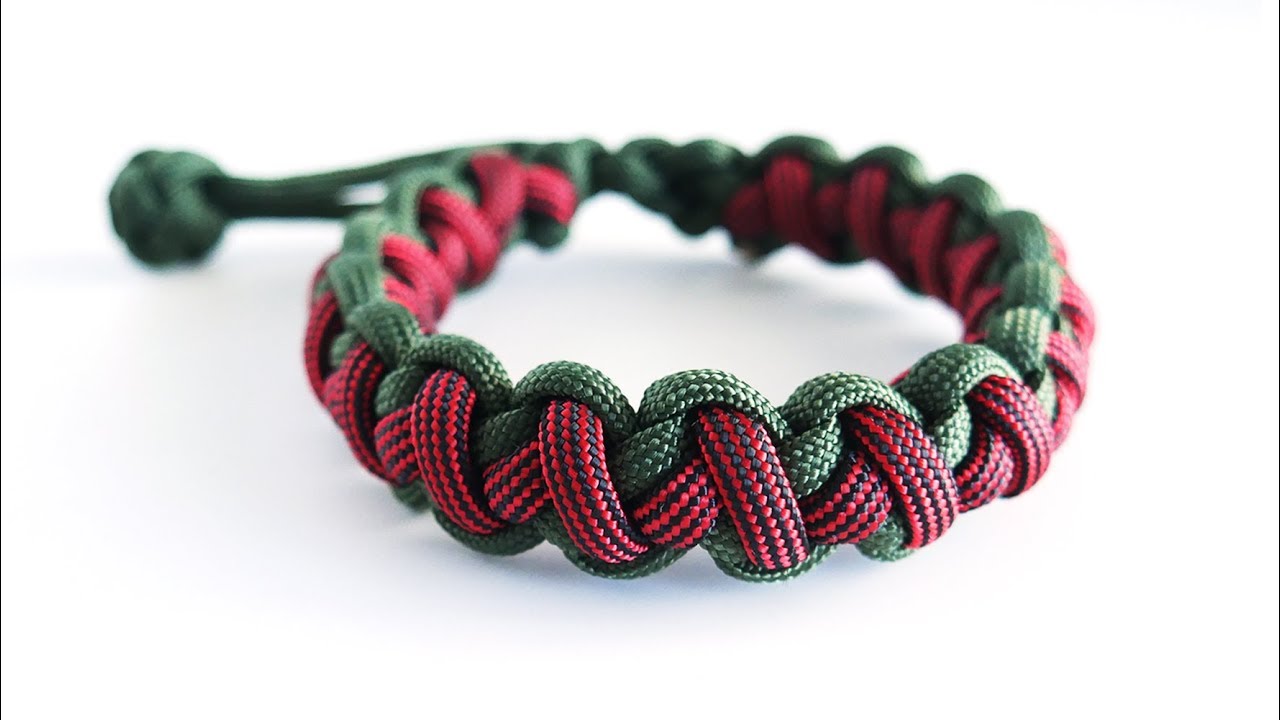 How To Make a Tomahawk Sinnet Mad Max Paracord Bracelet Tutorial ...