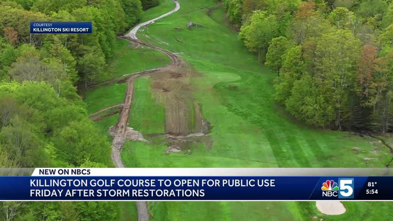 Killington Golf Course to open this week after flood damage restorations