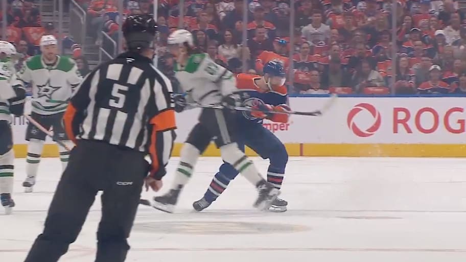 Oilers' Zach Hyman Exits Game 4 With Apparent Injury After Hit From ...