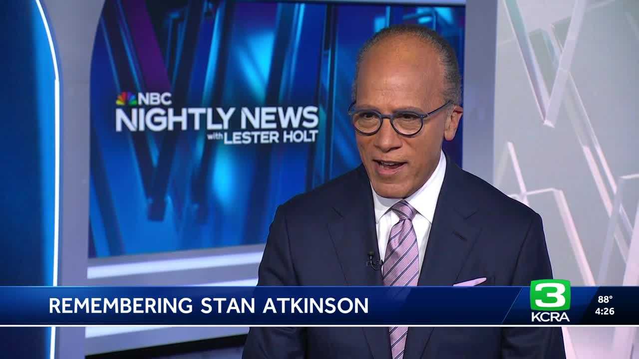 Lester Holt remembers Stan Atkinson as a source of inspiration