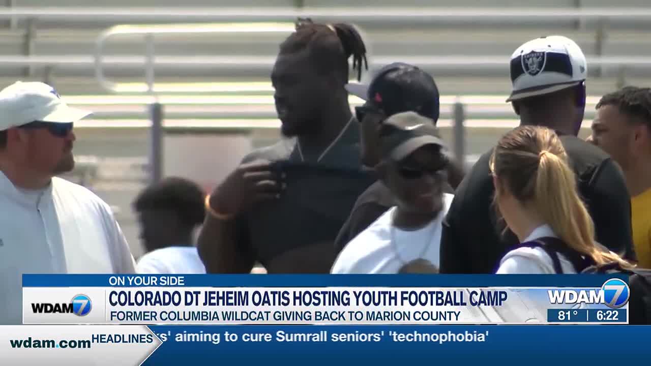 WDAM 7′s Scott Kirk visits with former Columbia High standout