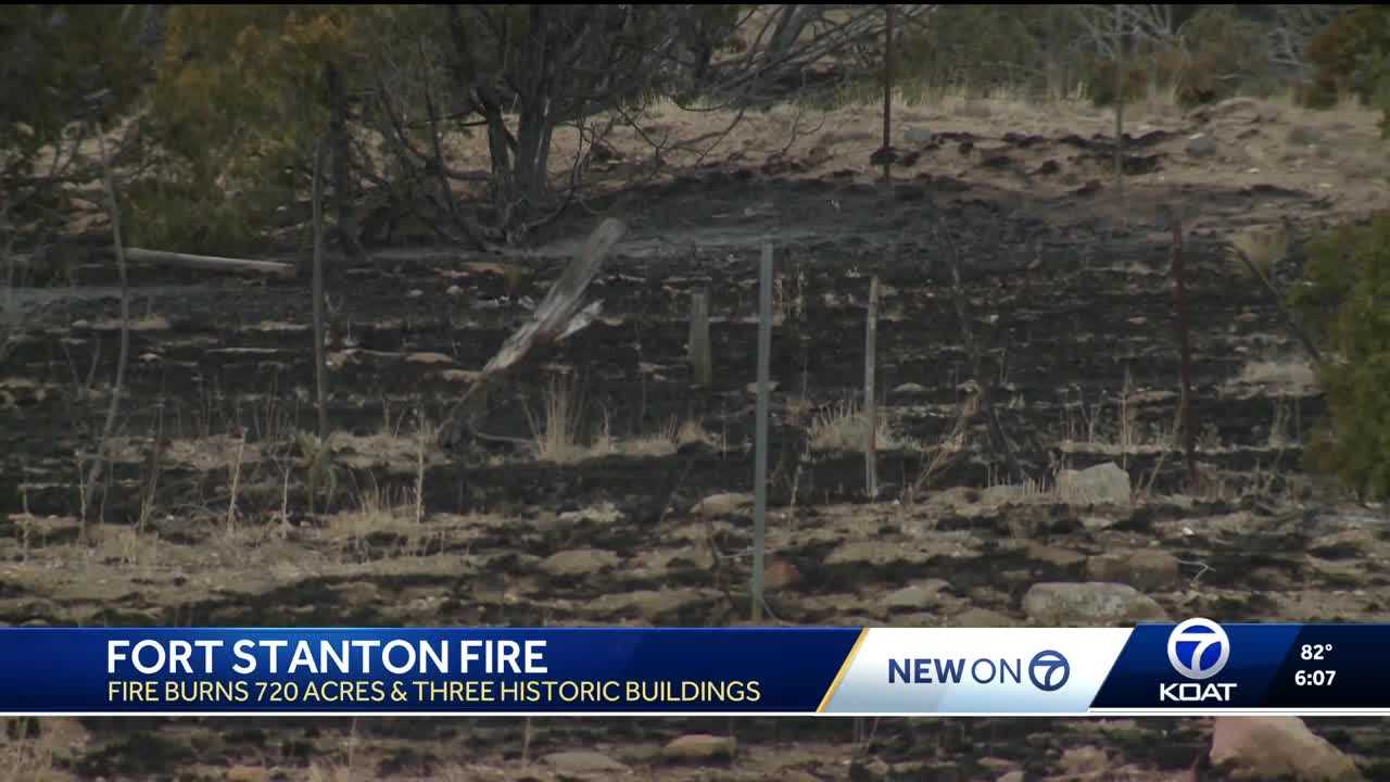 Fort Stanton fire damages three historic buildings and burn 720 acres