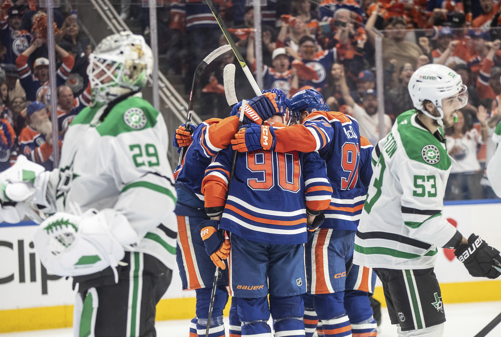 Oilers beat Stars 4-1, take a commanding 3-1 lead in Western Conference ...