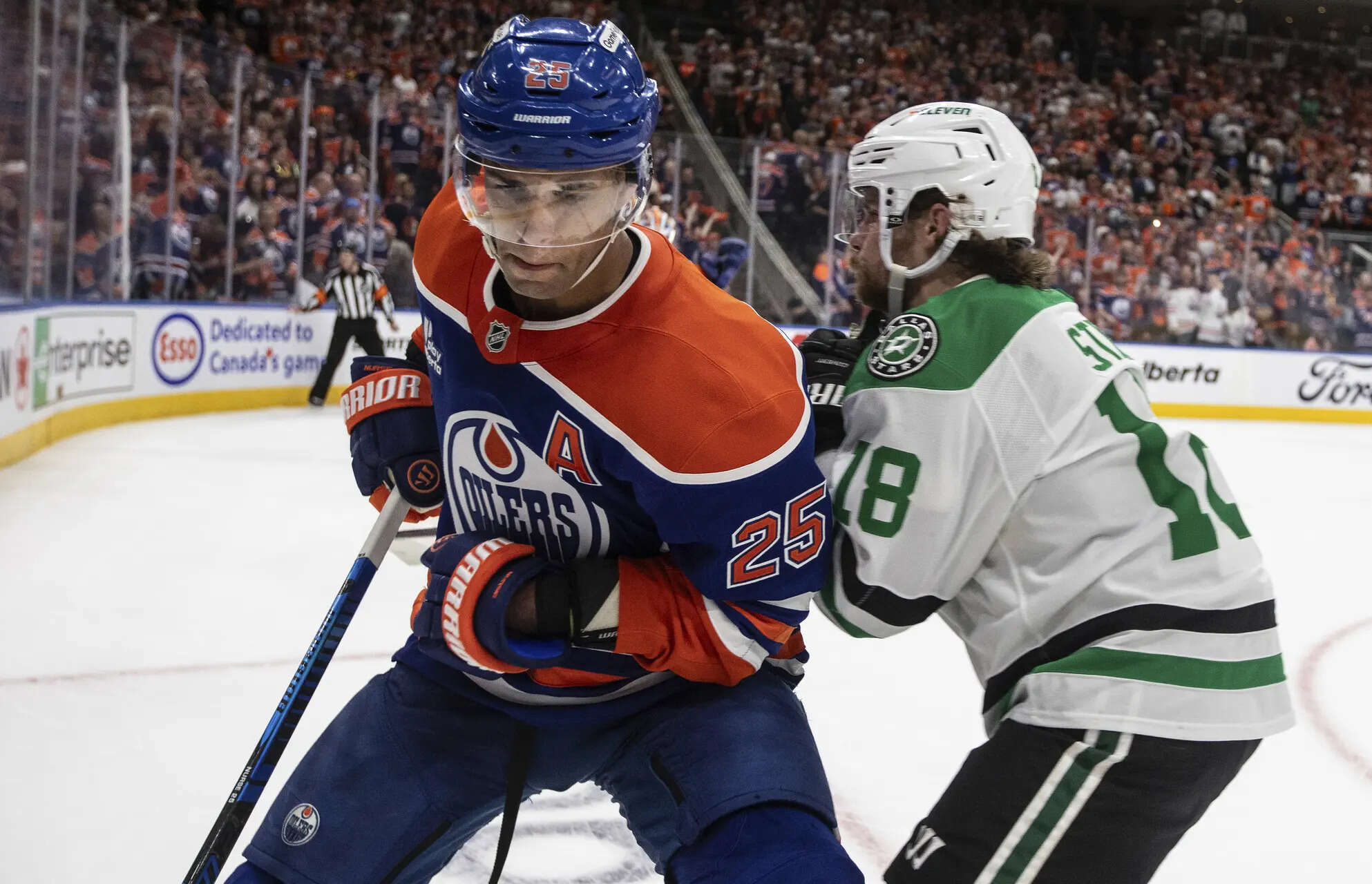 Corey Perry’s power-play strike fuels Oilers’ 4-1 win against Stars in ...