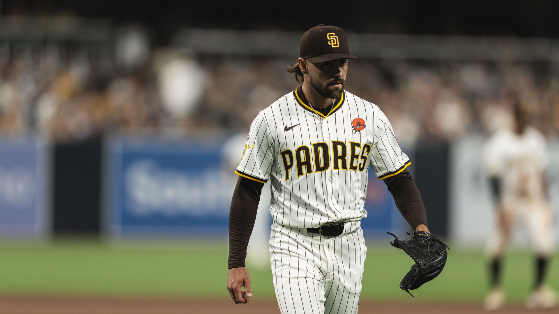 Padres’ David Morgan makes his debut