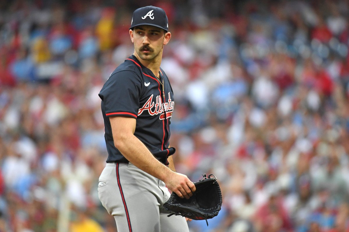 Spencer Strider Had Words for Bryce Harper After Braves' Loss to Phillies