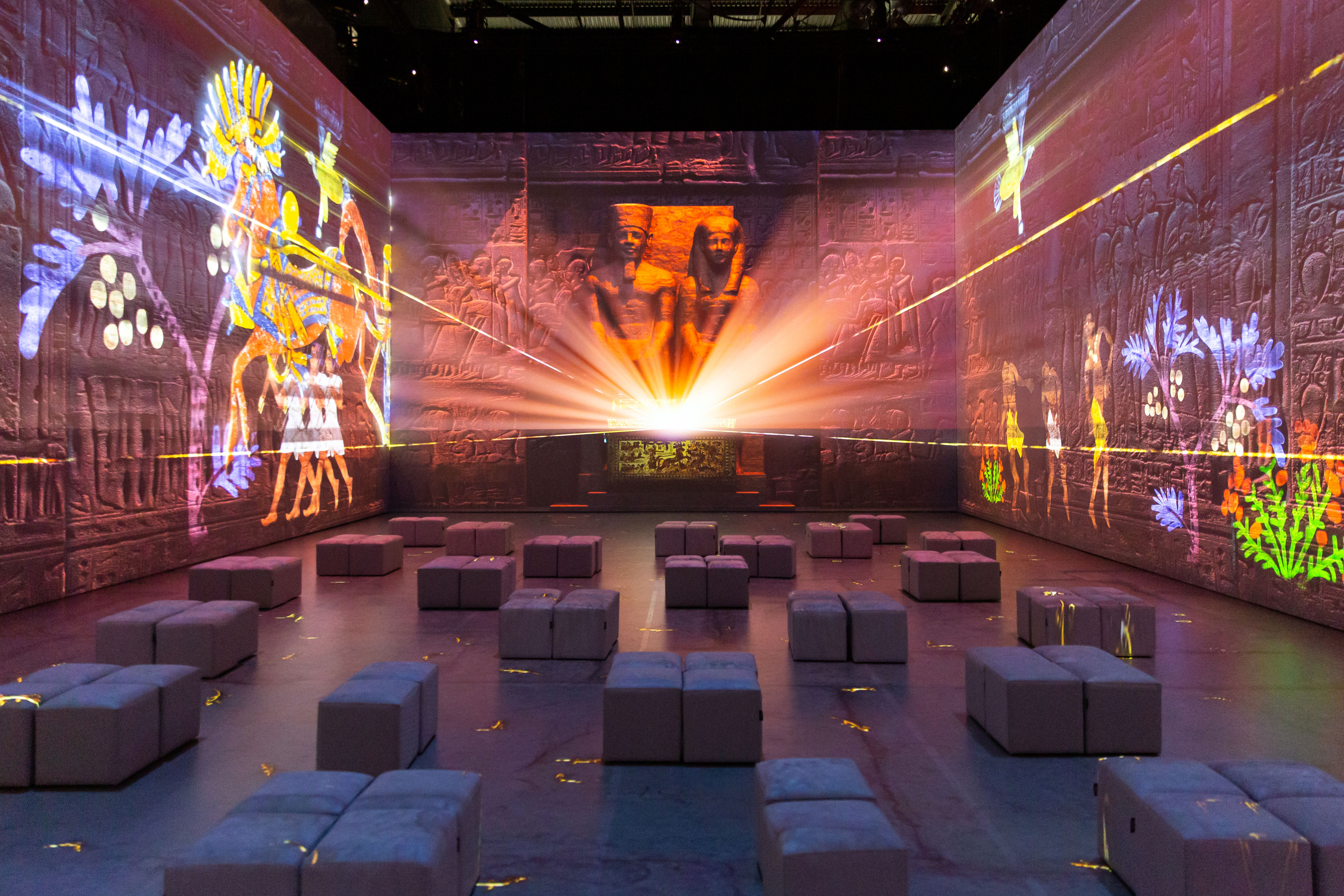 'Immersive' Egypt exhibition showing hologram mummification of pharaoh ...