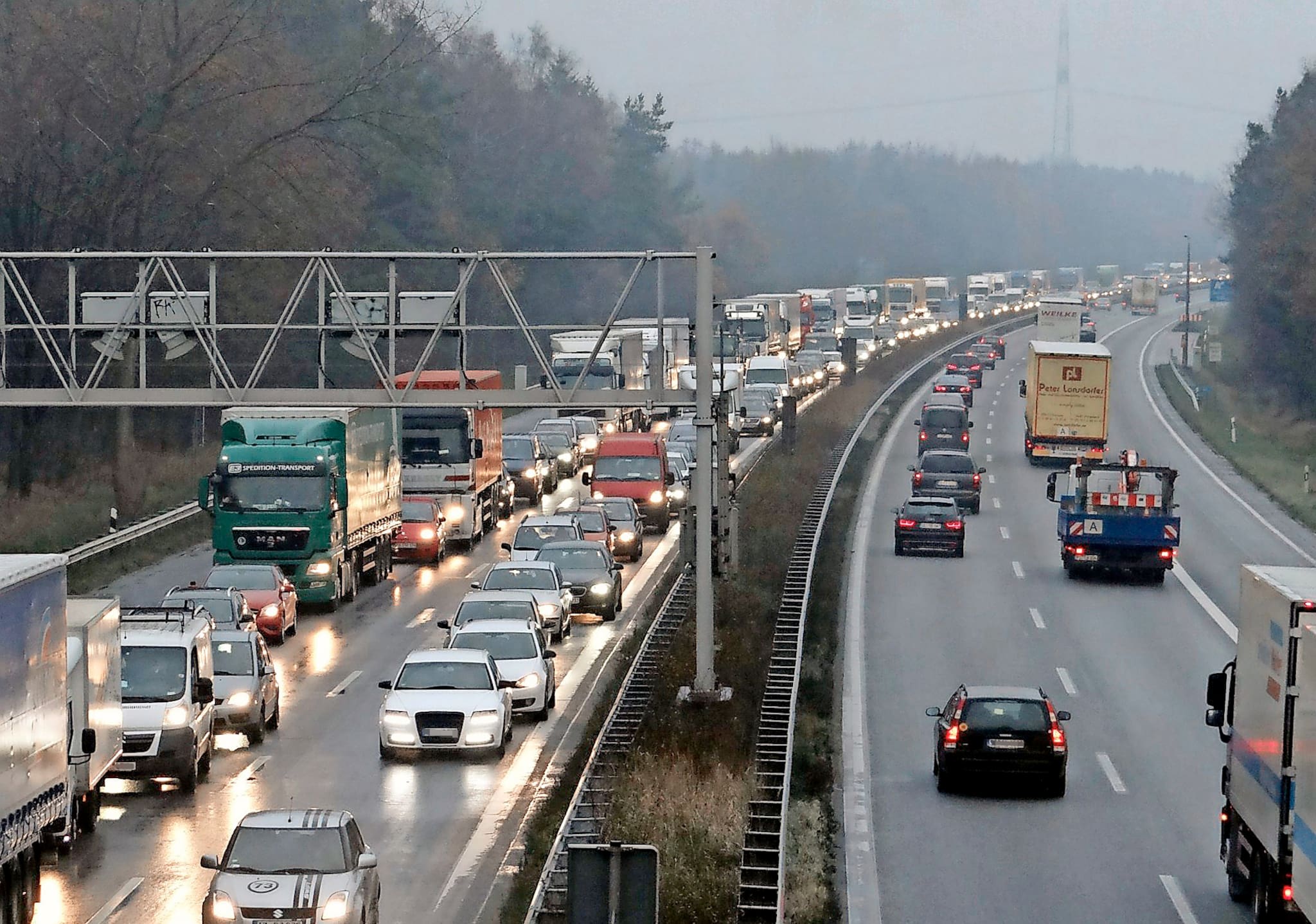 Wunderbar A7 Schleswig Holstein Stau Fotos
