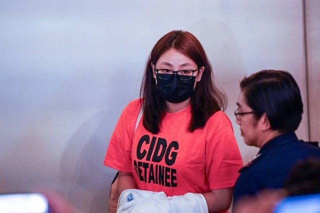 Alice Guo in court as defense presents evidence in trafficking case