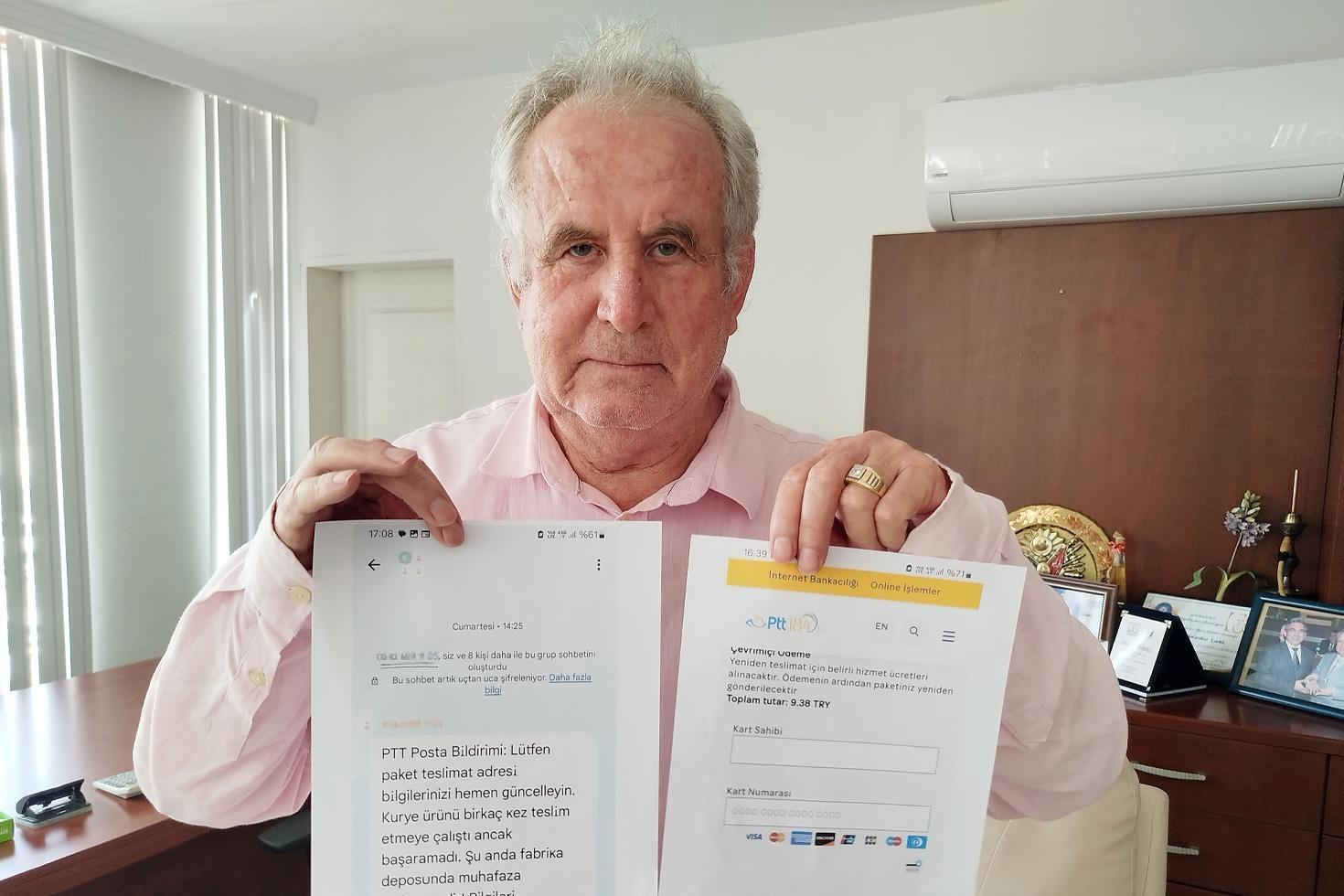 9 lira kargo ücreti ödedi, 54 bin lira dolandırıldı