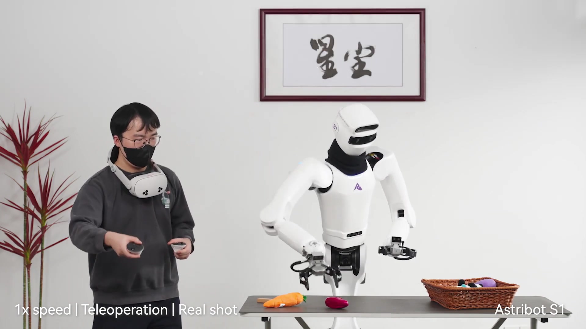 Astribot S1 VR Teleoperation