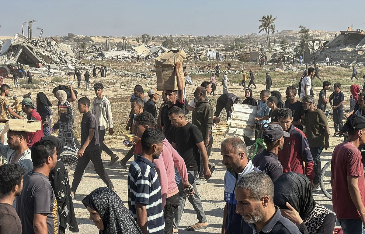 Gaza : Chaos dans un centre d’aide soutenu par Israël et les Etats-Unis