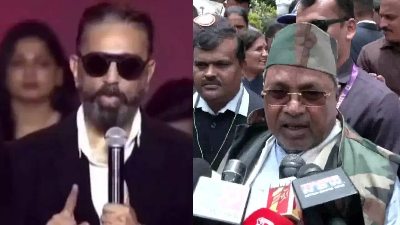 'Poor Kamal Haasan': Karnataka CM Siddaramaiah takes dig at actor over ...