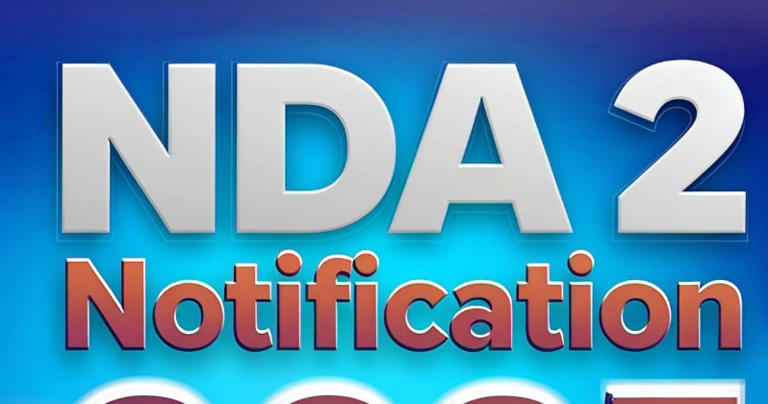 NDA 2 notification 2025 out today: Check out UPSC NDA/NA II 2025 dates ...