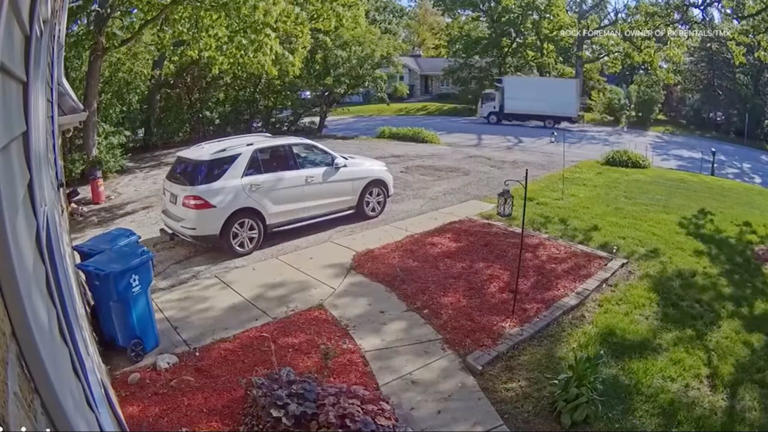 Cameras Catch Box Truck Go Boom In Sleepy Suburb