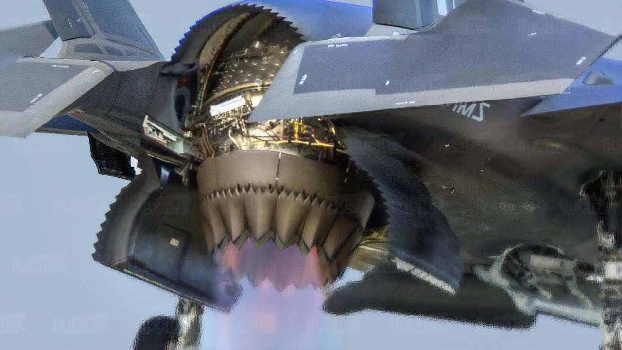 Understanding the advanced engineering of the F-35B's pivoting engine ...