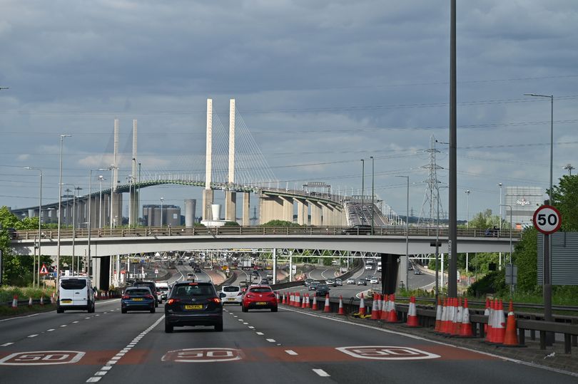 Exact date and times QEII Bridge at M25 Dartford Crossing will close in ...