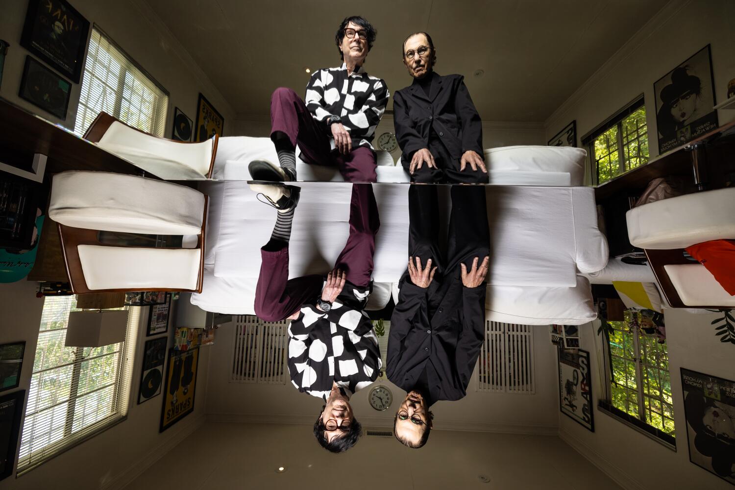 Sparks Fly: Ron and Russell Mael, beach boys of lotusland, get 'MAD ...