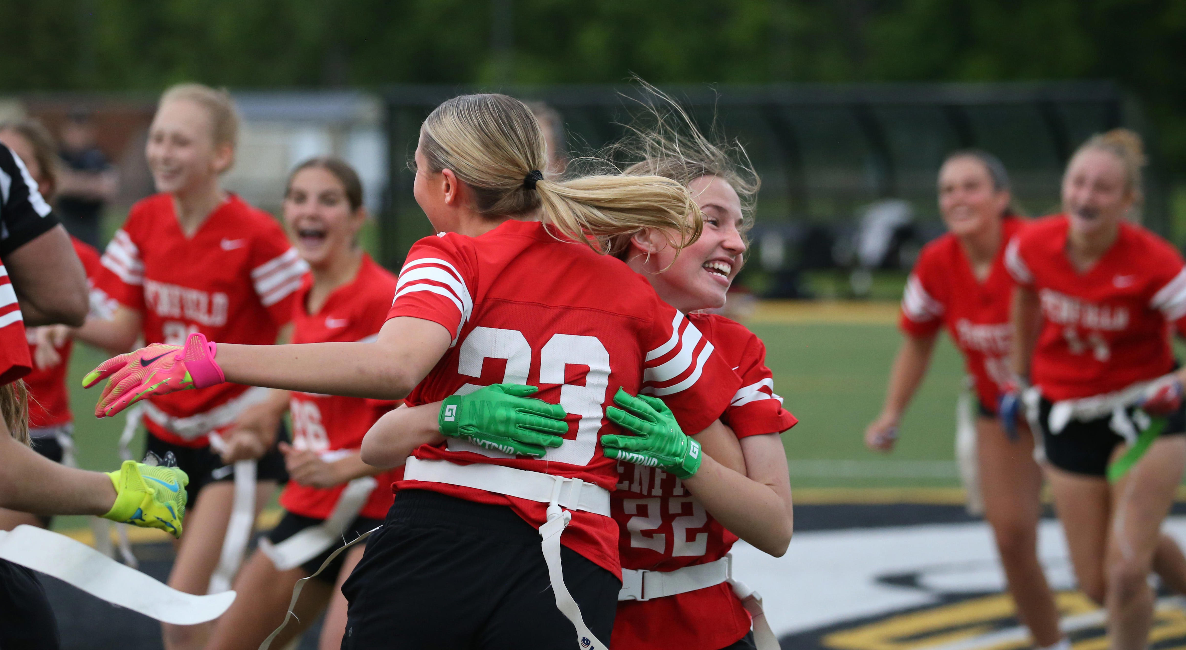 Penfield routs Hilton for Section V flag football title