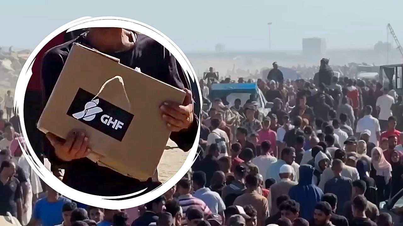 Des Palestiniens prennent d'assaut un centre de distribution d'aide ...