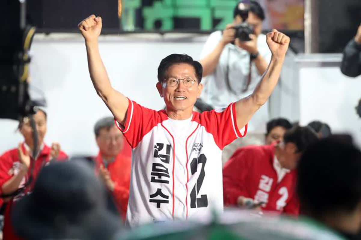 김문수, 막판 '세 모으기' 돌입…PK·TK 돌며 사전투표 독려 (종합)