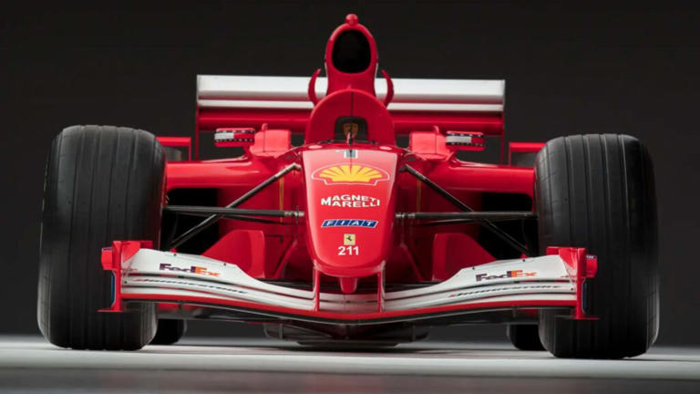 Schumacher's 2001 Monaco-Winning Ferrari F2001 Sets Auction Record at ...